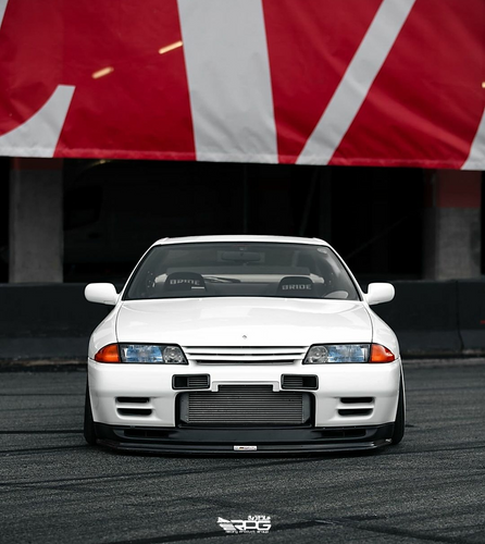 [New] R32 GTR N1- Vacuum Form Carbon Front Bumper Air Vent Duct ...
