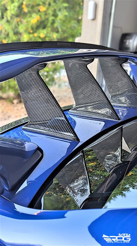 VA - RPG Vacuum Form Carbon STi Wing Support Blade | racingproductgroup