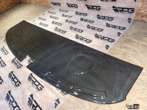 R32 GTR - Vacuum Carbon Interior Rear Deck Speaker Cover (Replacement ...
