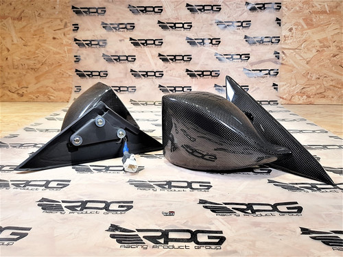 WRC Electrical Adjustable Vacuum Form Carbon Fiber Mirrors ...