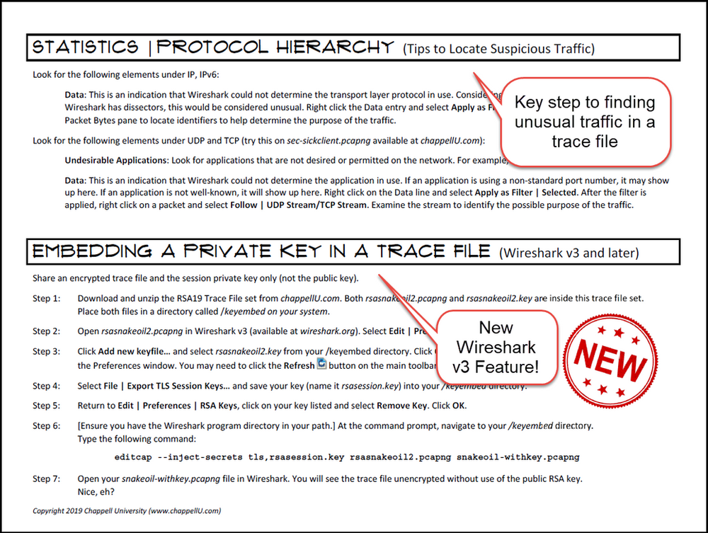 Network Forensics Cheat Sheet