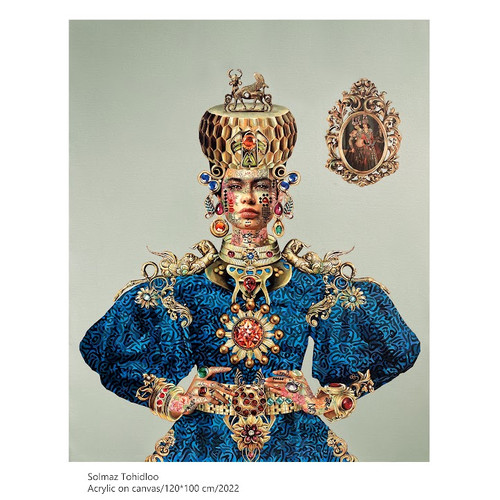 Solmaz Tohidloo - Anahita, the goddess of water and growth | stross gallery