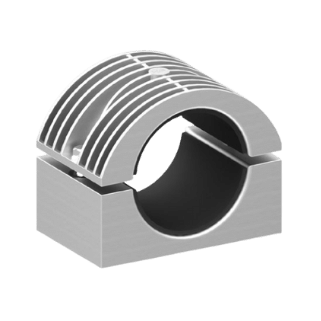 Heavy Duty Two Bolt Cleat (Aluminium) 370 series