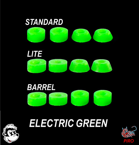 PIRO BUSHINGS ELECTRIC GREEN | Yuck