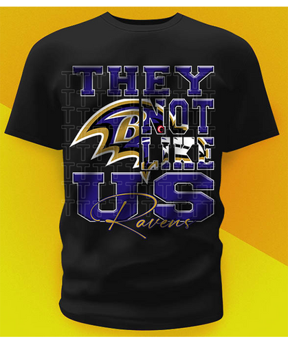 TNLU RAVENS (Transfer) | Truprints