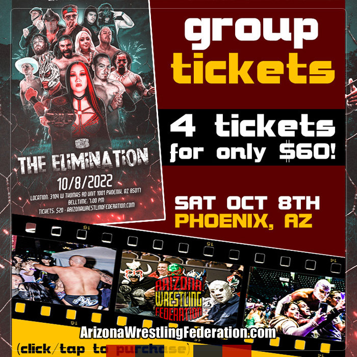 Group Tickets Available for The Elimination