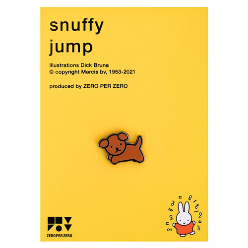 SNUFFY JUMP | Miffy Pin | ZEROPERZERO
