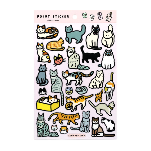 CAT | Point Sticker | ZEROPERZERO