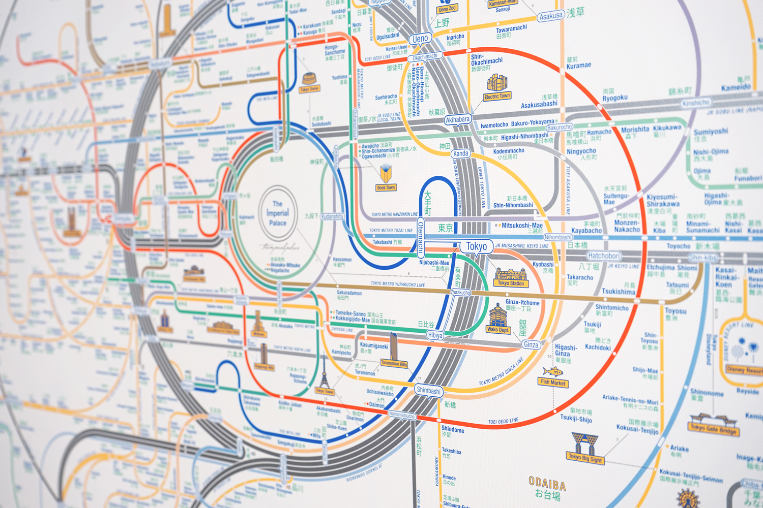 Detail of Tokyo City Railway System by Kim Ji-hwan & Jin Sol (2016) : r ...