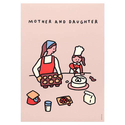 BAKING | A3 poster | ZEROPERZERO