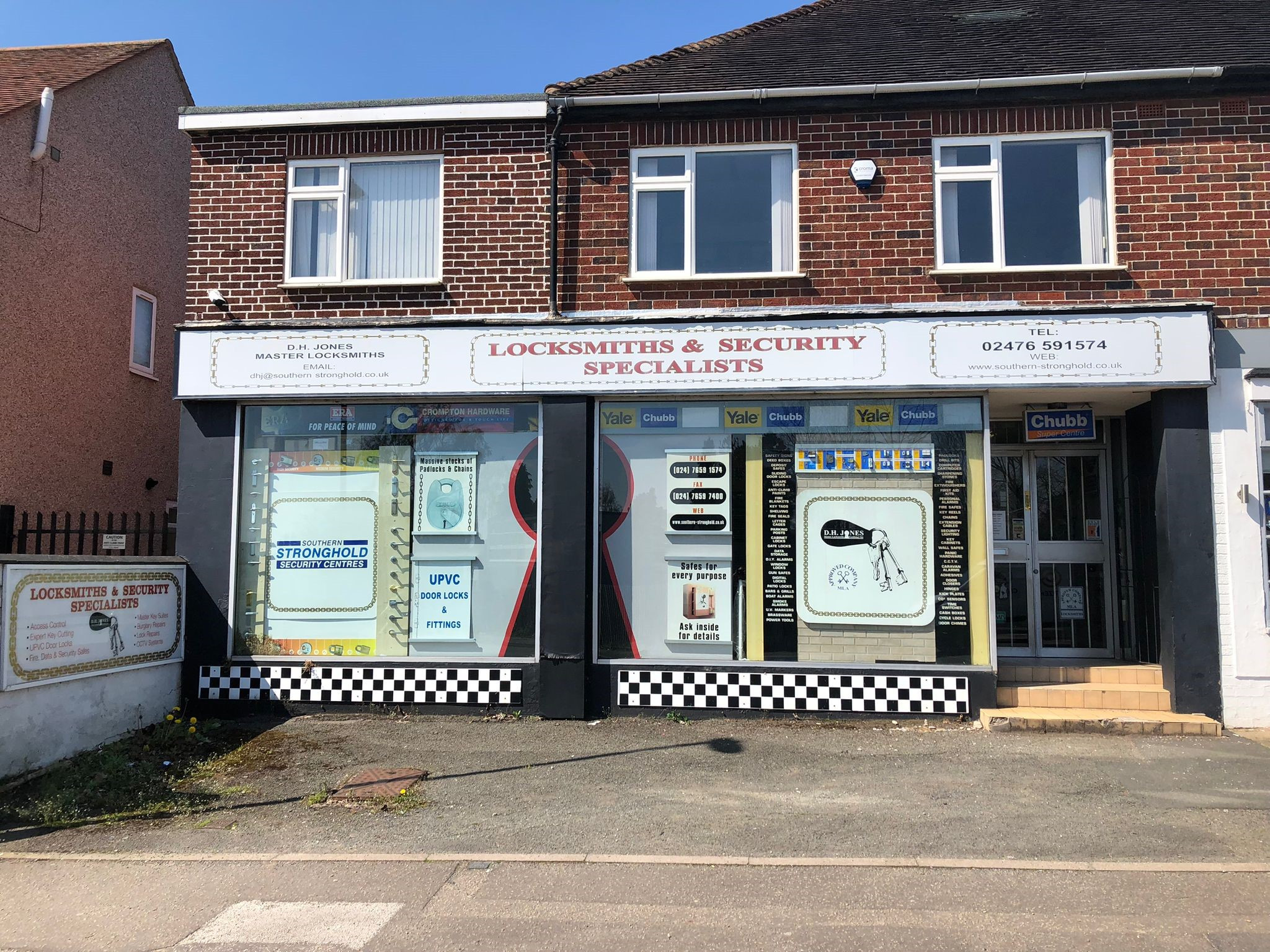 Coventry Locksmiths & Security Centre - D.H Jones Master Locksmiths