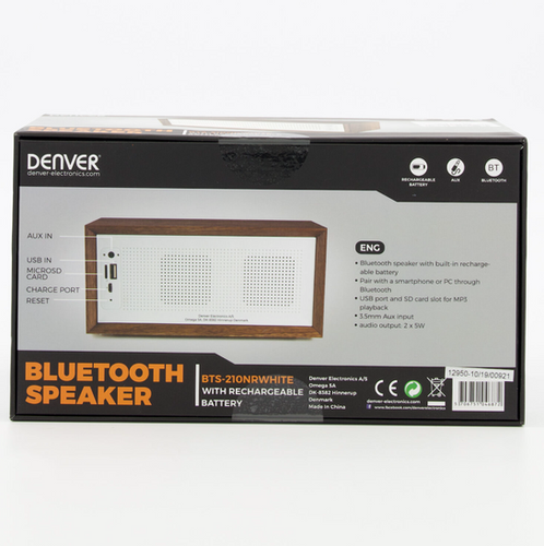 DENVER Brown BTS21 Speaker | thegiftfairyng
