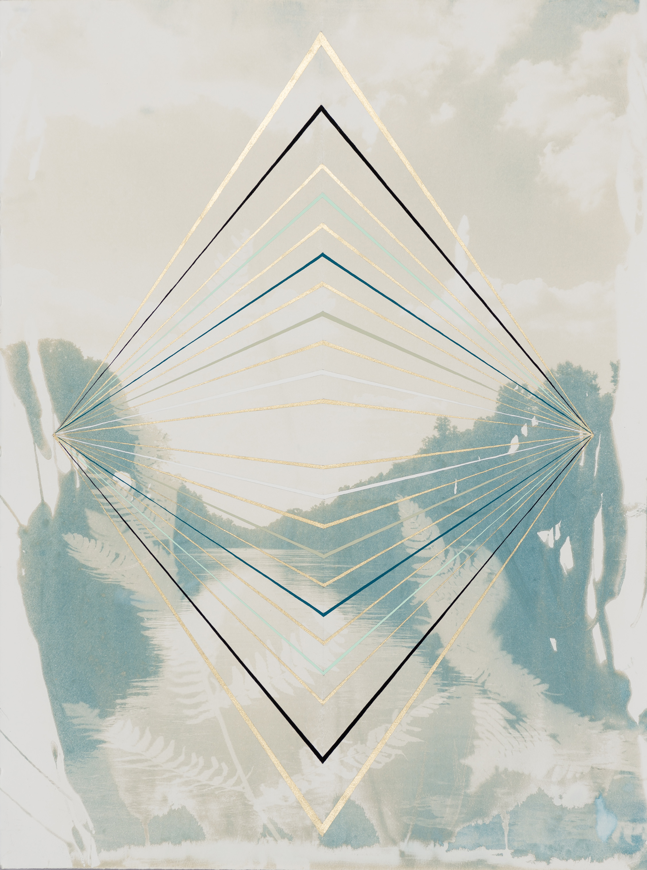 Geometric (River Series) | Caroline Bullock Studio