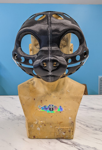 Earless small kemono dog base hinged w/ elastic | Stuffed Panda Studio