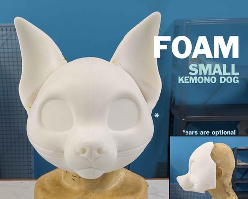 TOONY SMALL KEMONO DOG FOAM BASE | Stuffed Panda Studio