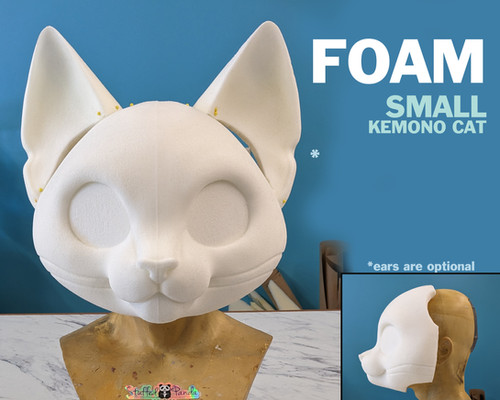 TOONY SMALL KEMONO CAT FOAM BASE | Stuffed Panda Studio
