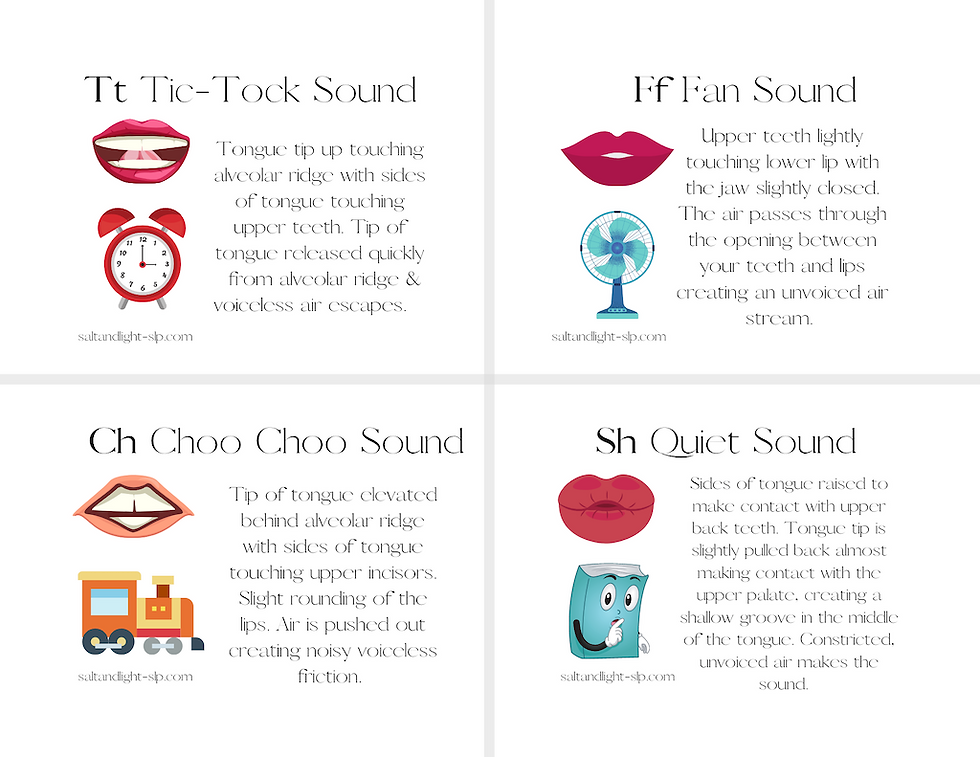 How do I help my child correctly produce speech sounds?