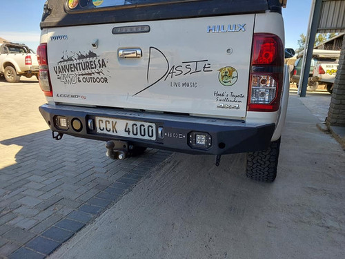 BOC D4D shape Rear Bumper 2005 -2015 | BOC