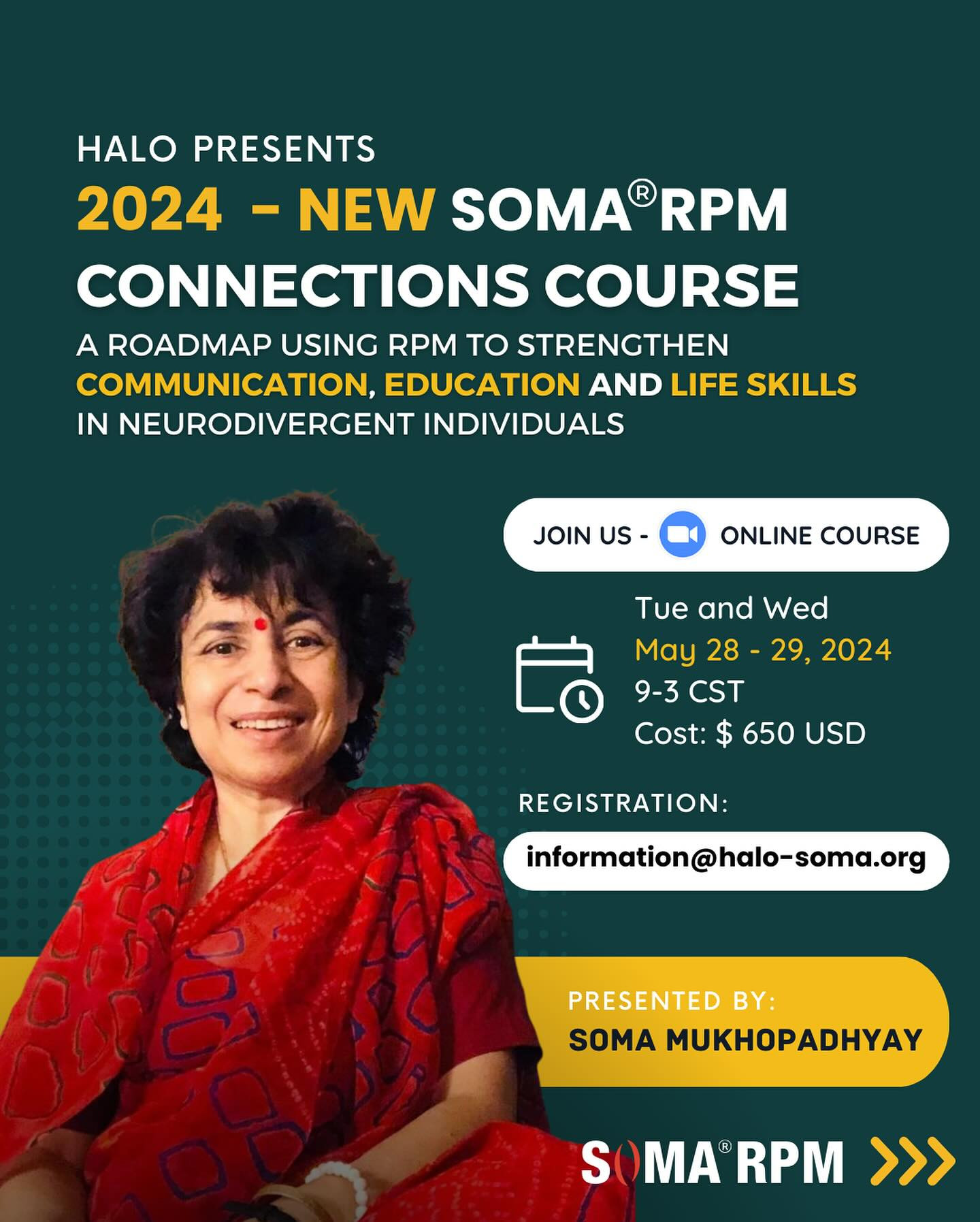 New Soma®RPM Connections Course for 2024 | Halo Soma