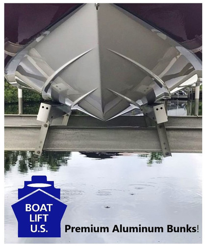 Boat Lift US Aluminum Bunks complete with hardware | FixMarineSupply