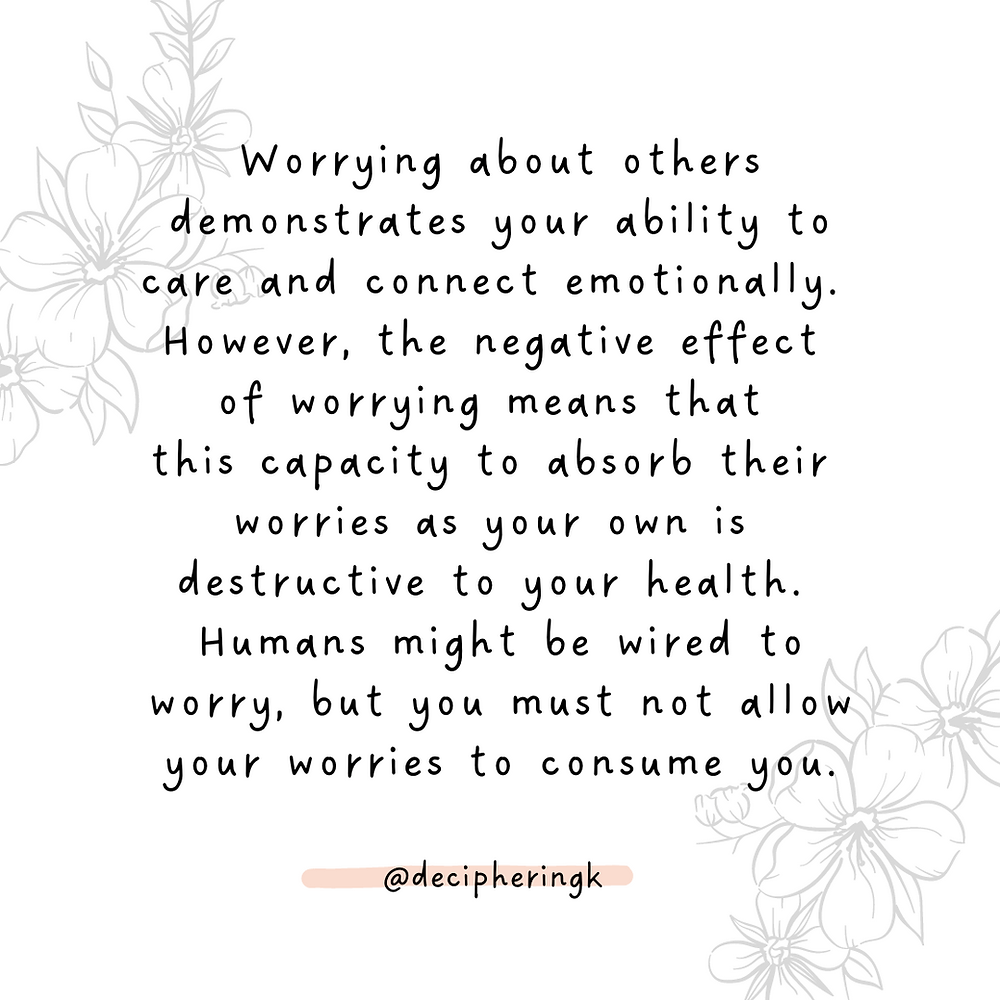 Worrying About Others