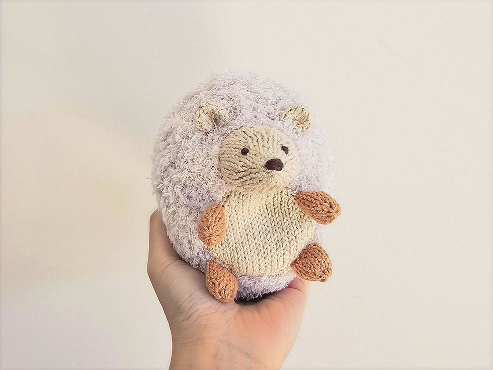 How to Knit Your Own Adorable Hedgehog Toy (Free Knitting Pattern)