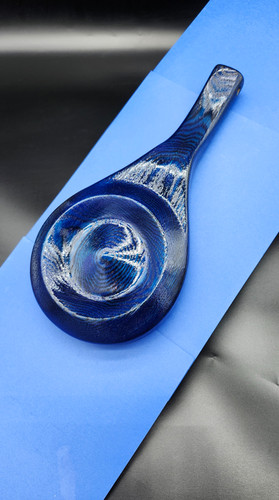 Scooped Blue Popper | Bad-AssDesigns.Com