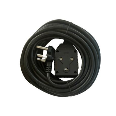MAX POWER RUBBER JANUS COUPLER EXTENSION CORD - 5M | CXX ELECTRONICS