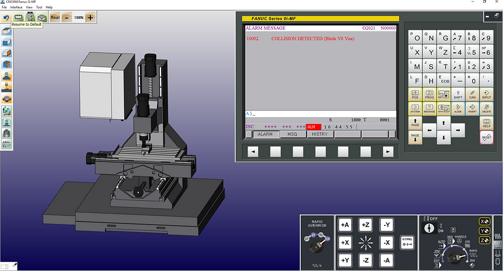 CNC Simulator | EV Skill Lab