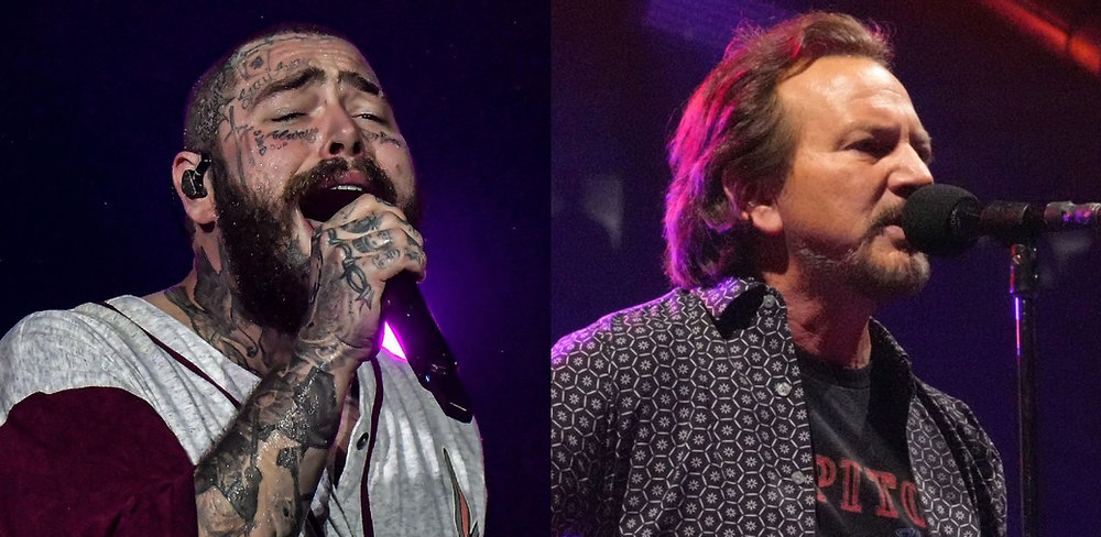Eddie Vedder e Post Malone juntam forças em concerto beneficente em ...
