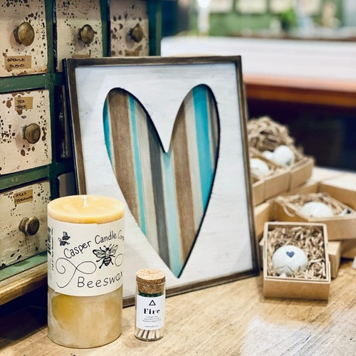 Adult Art Enrichment | Shiplap Cutout Signs | Three & Me