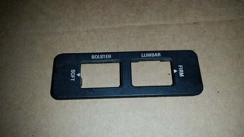 84-92 Lincoln Mark VII LSC Seat bolster switch trim panel-used | svpu