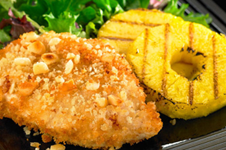 Macadamia Nut Crusted Chicken