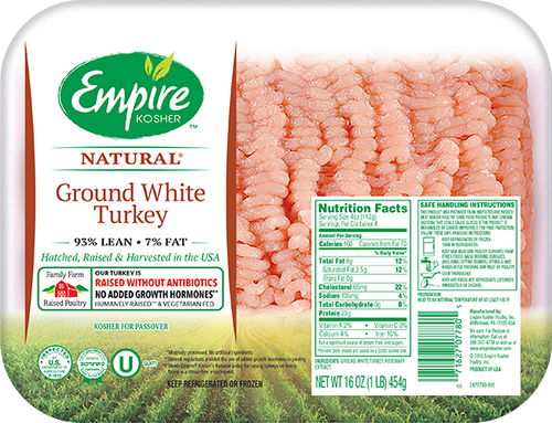 Ground White Turkey | empirekosherpoultry