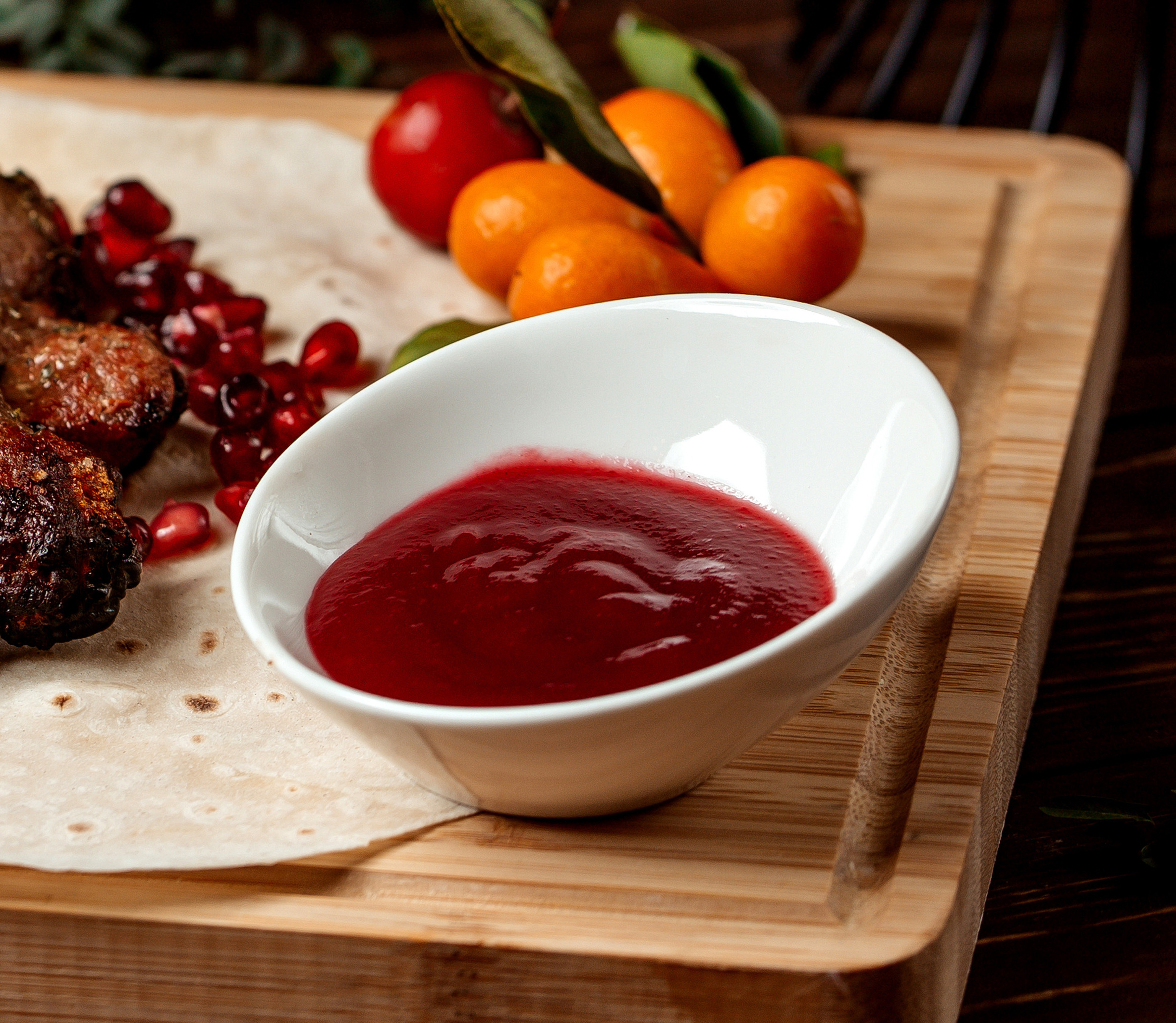 Pomegranate Glaze for Turkey