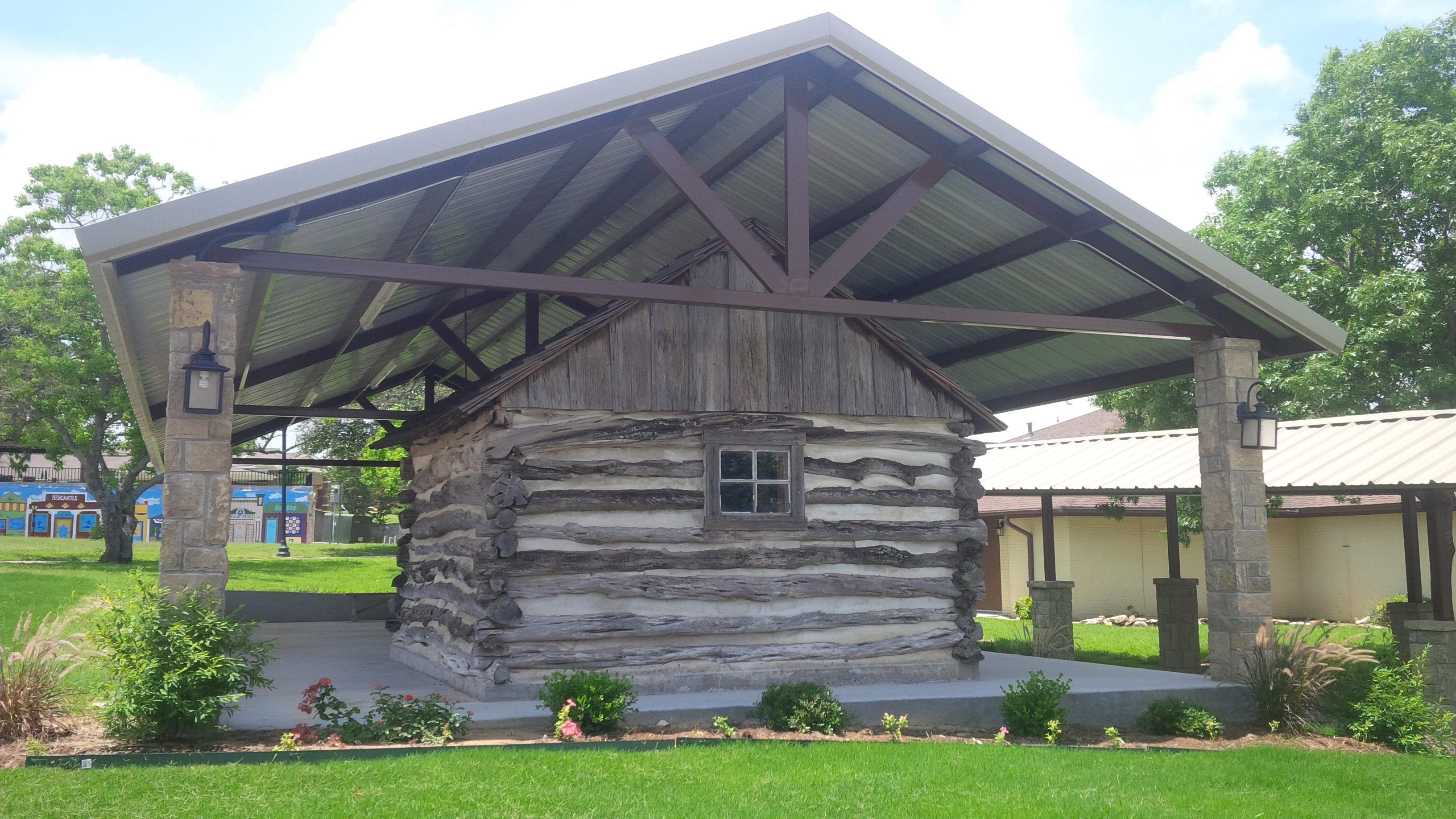 J. Olson Log Cabin | bosque-museum