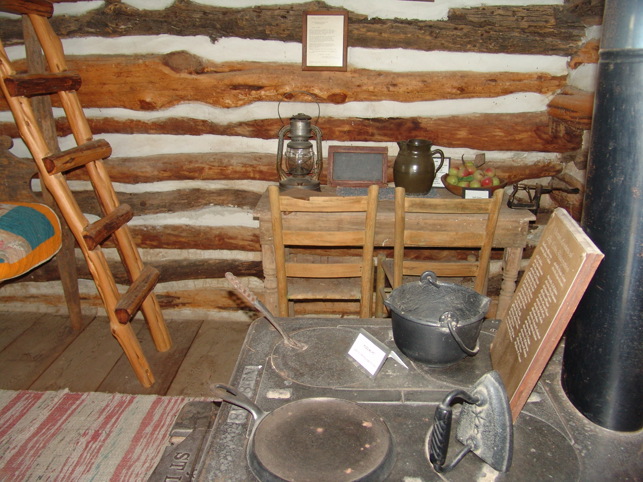J. Olson Log Cabin | bosque-museum