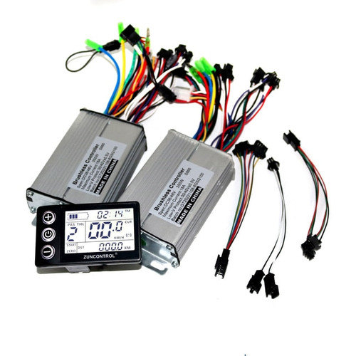 Dual drive 36V/48V/60V 350W BLDC Electric scooter controller E-bike 2 ...