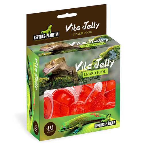 Vita Jelly Red Fruit pour Lézard - 10 pcs | Reptiles Planet