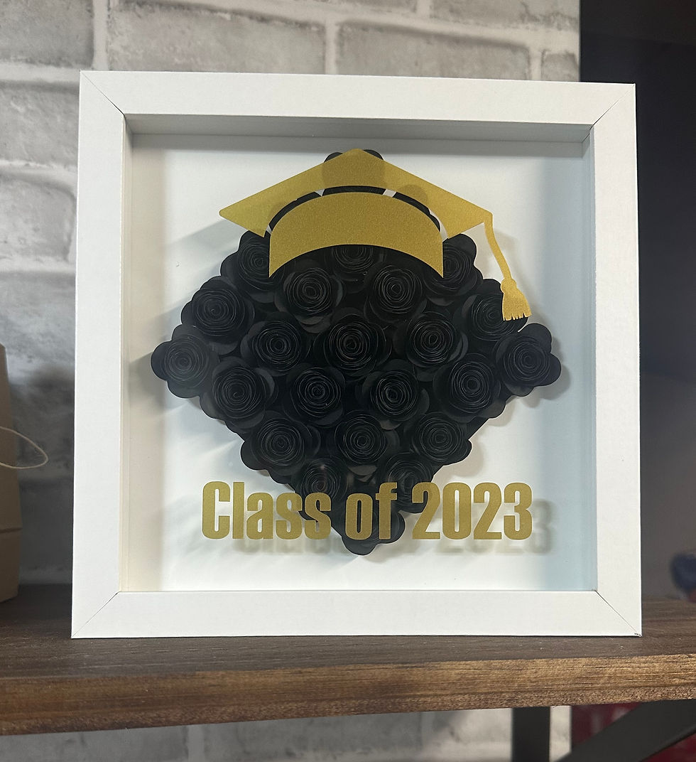 Grad Shadow Box | Chelsea Creates