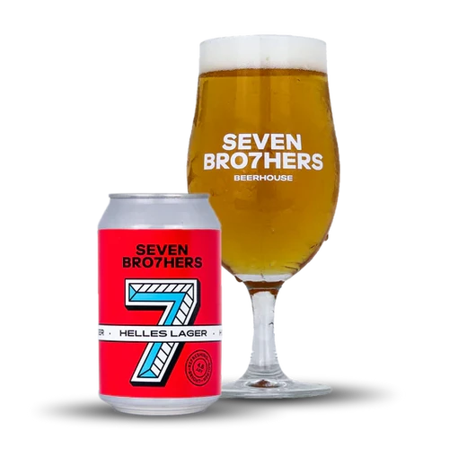 Seven Bro7hers - Helles Lager | FANTASTIC - NO PLAS