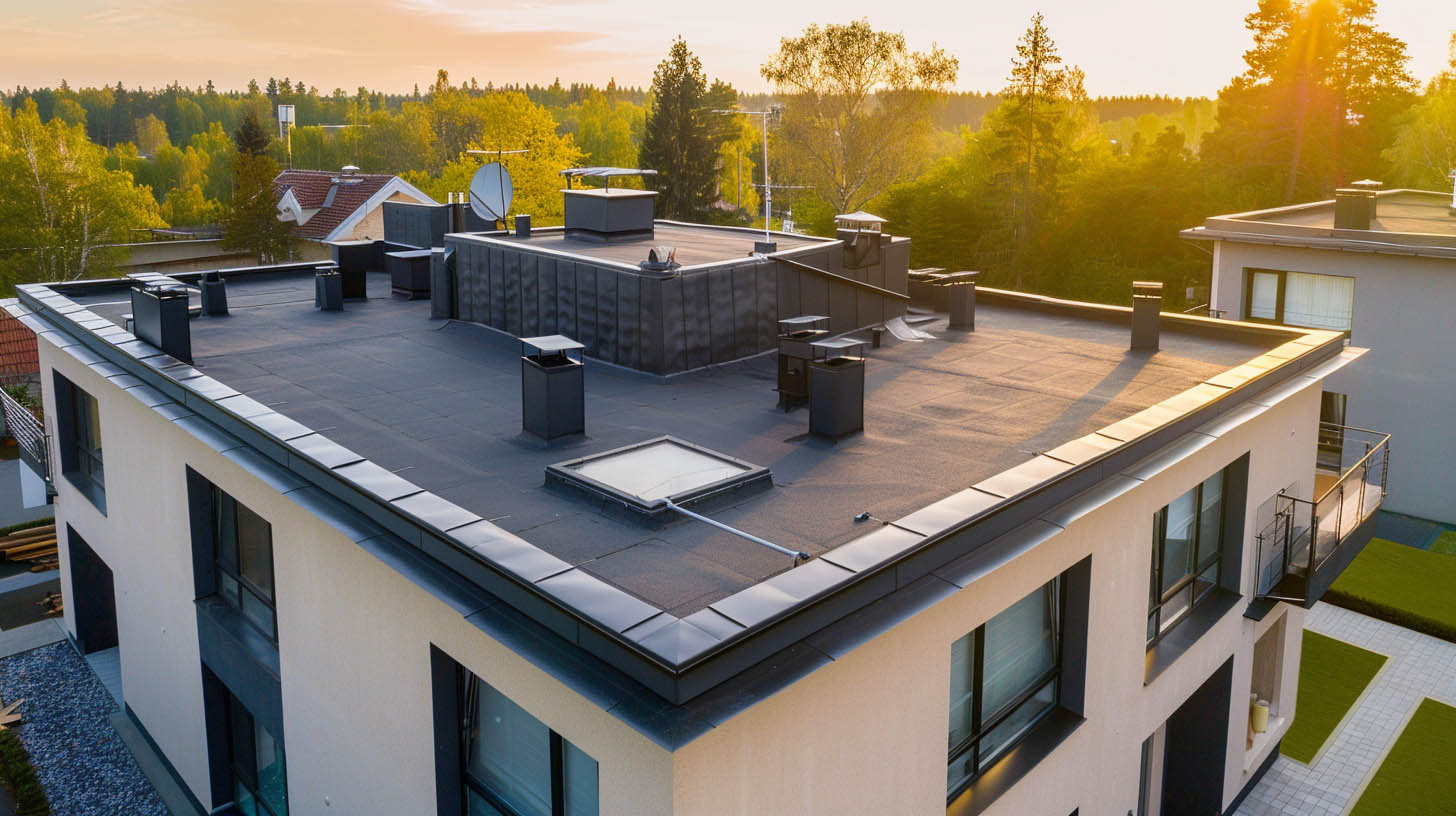 A Comparison of 6 Flat Roof Types - Fasto Roofing