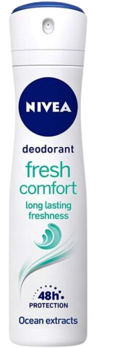 Nivea Fresh Comfort Spray Anti perspirant 150ml | European Grocery Sto