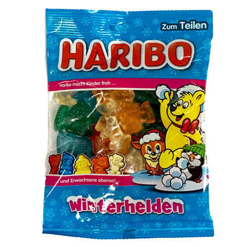Haribo Winterhelden Assorted Gummy Bears | European Grocery Sto