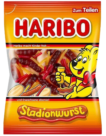 Haribo Stadionwurst 175g | European Grocery Sto