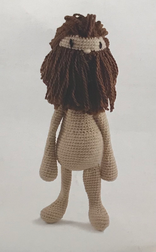 TOFT pattern - Doll Standard Form with Beard | Cutting Cloth