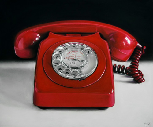 Big Red Telephone | ianrawlingstudio