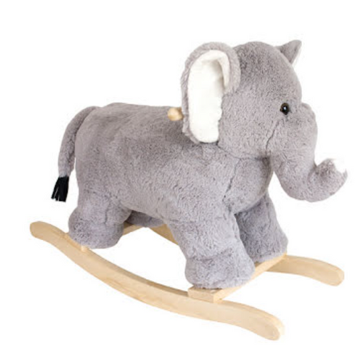 Jabadabado Plush Elephant Rocker | Meraki Moraki
