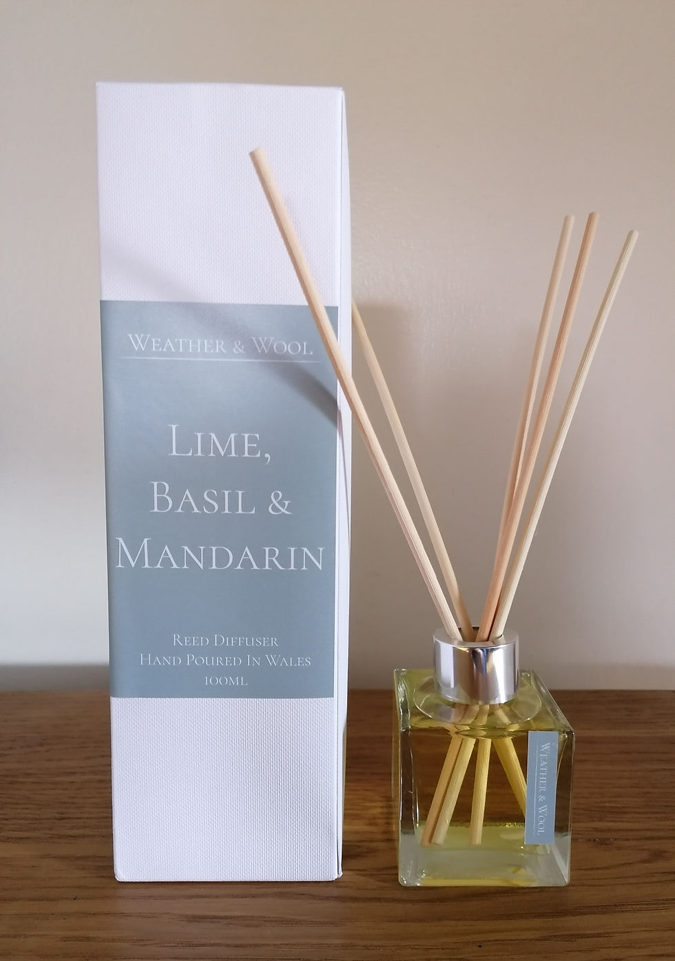 Lime, Basil & Mandarin Reed Diffuser | Weather & Wool