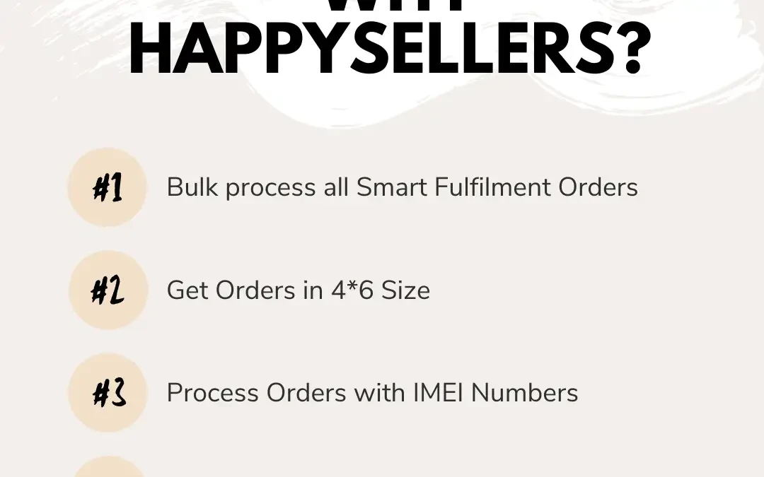 Why should a smart seller use HappySellers?